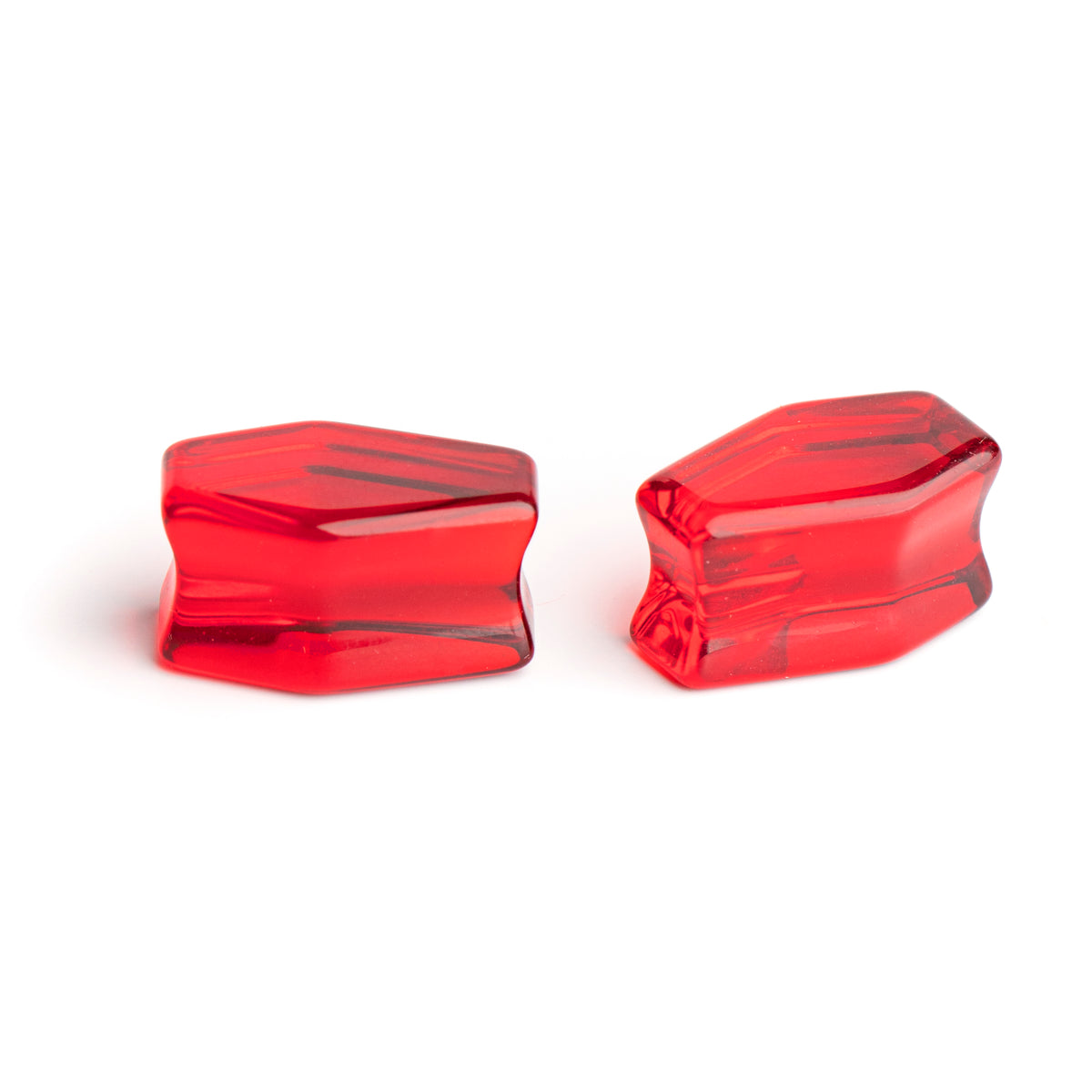 Red Glass Coffin Plug – Eros Plugs